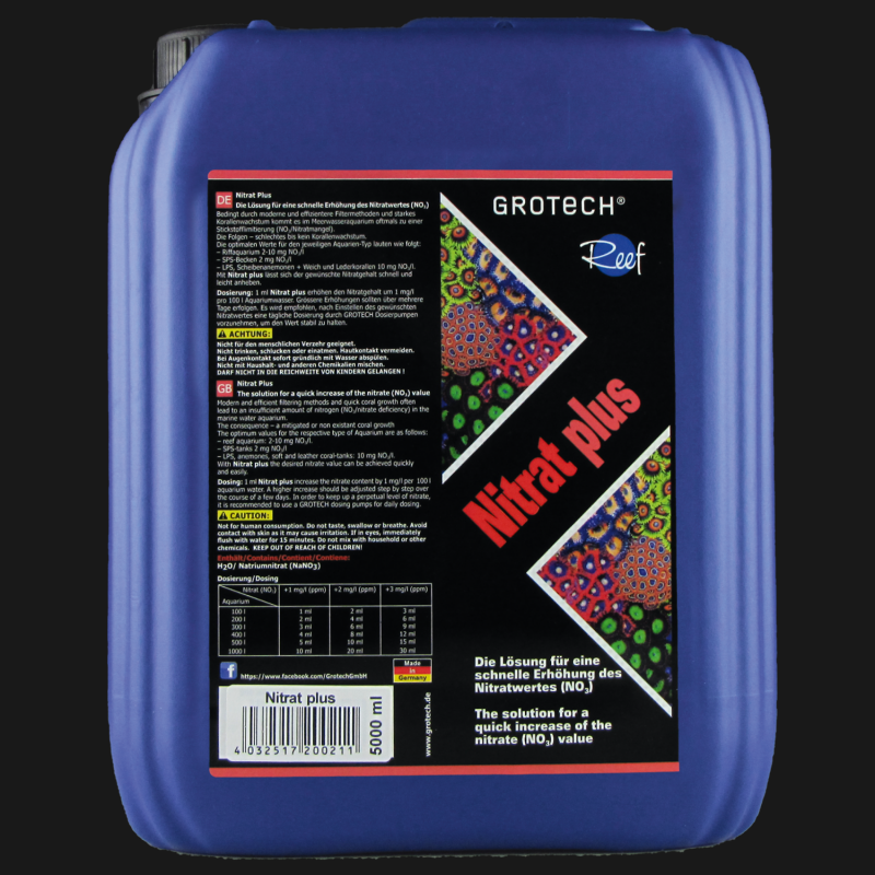 Nitrat plus 5000ml - La solución para un rápido aumento del valor del, 99,95